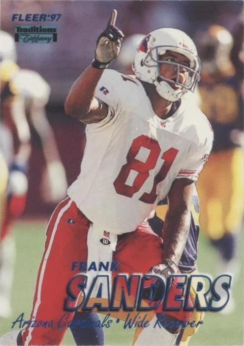 1997 Fleer - Frank Sanders #244 Traditions Tiffany for sale online | eBay
