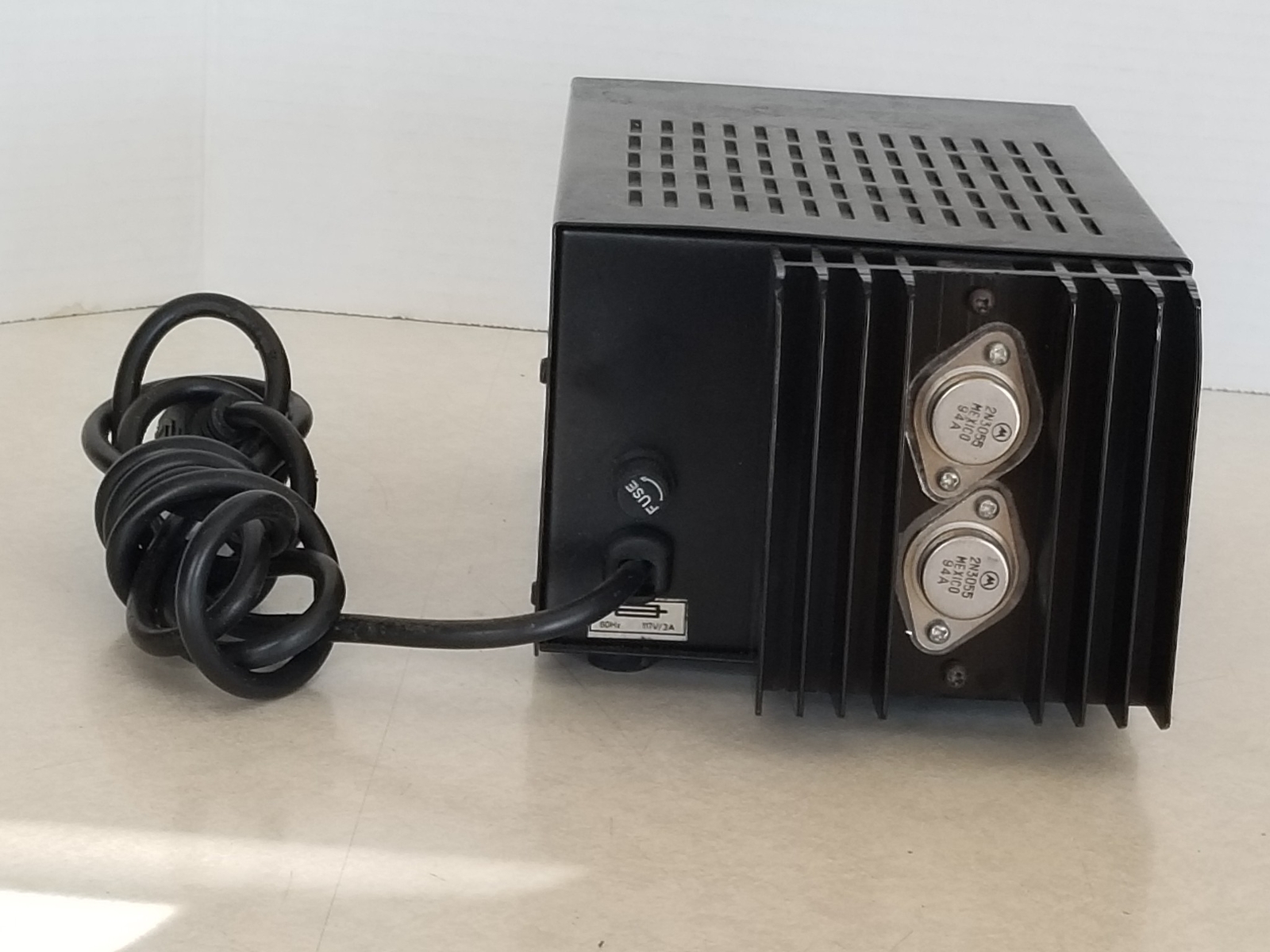 MG Pro Series Model PS12 Regulated Power Supply 13.8V DC Working Shelf ...