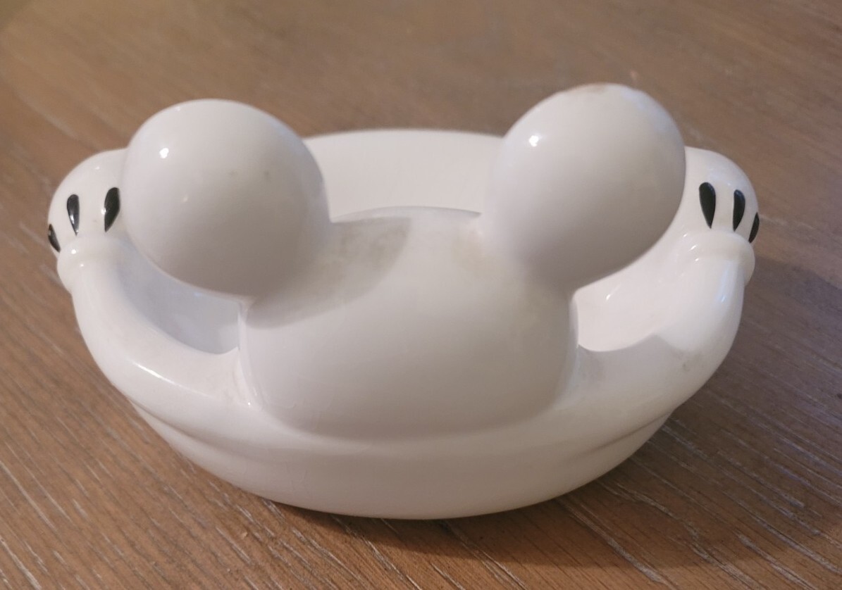 Walt Disney Parks and Resorts White Mickey Mouse Soap Dish | eBay