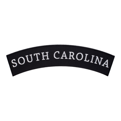 South Carolina State Top Rocker Patch, U.S. 50 States Patches | eBay