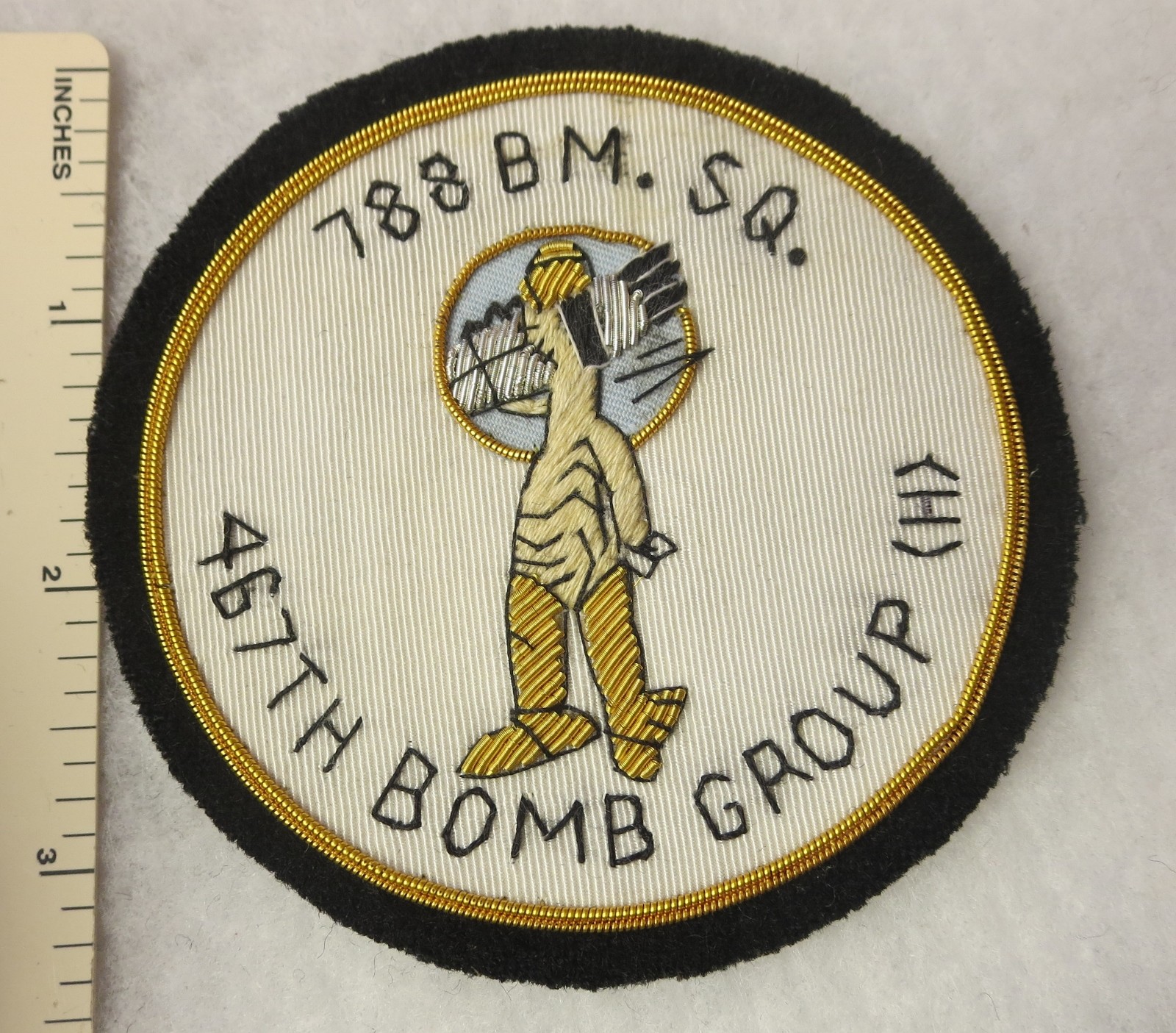 788th BOMB SQUADRON 467th GROUP Bullion PATCH US AIR FORCE Made for ...