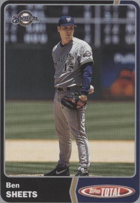 2003 Topps Total - Ben Sheets #784 Silver for sale online | eBay