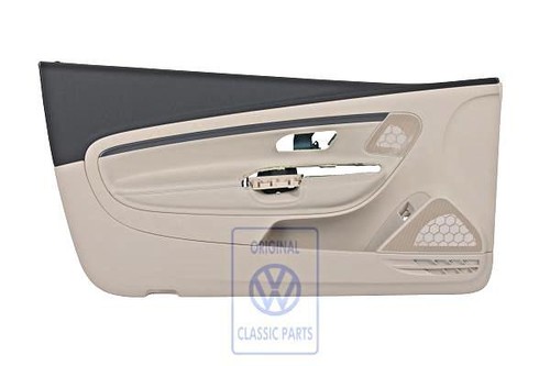 Genuine VW Eos door trim leatherette 1Q1867021MUGU | eBay