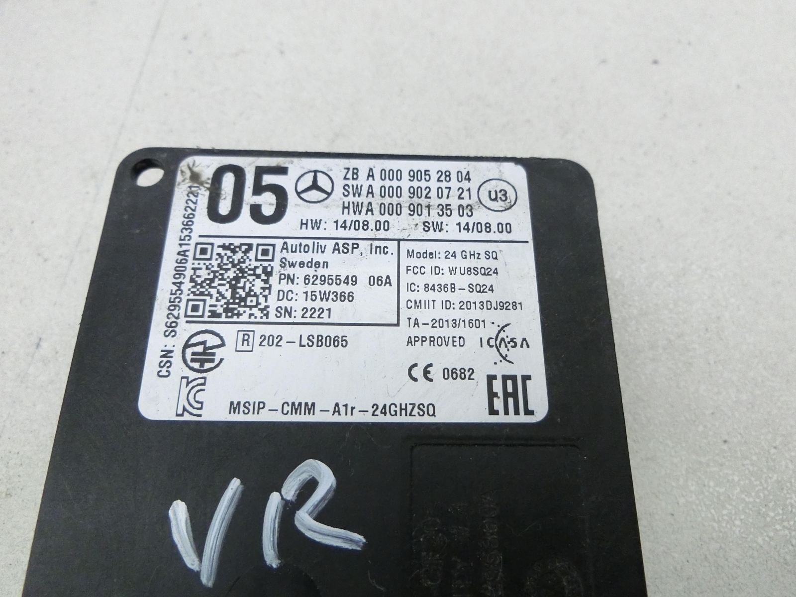 Mercedes-Benz Radarsensor (A0009052804) for sale online | eBay