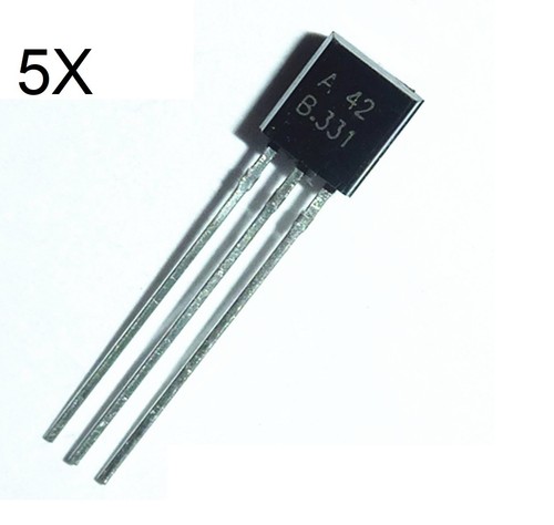 5X TRANSISTOR MPSA42 A42 B 331 MPSA TO-92 | eBay
