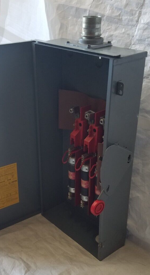 DH364FRK Eaton Fusible Disconnect 200A 600V 3P Nema 3R Outdoor | eBay