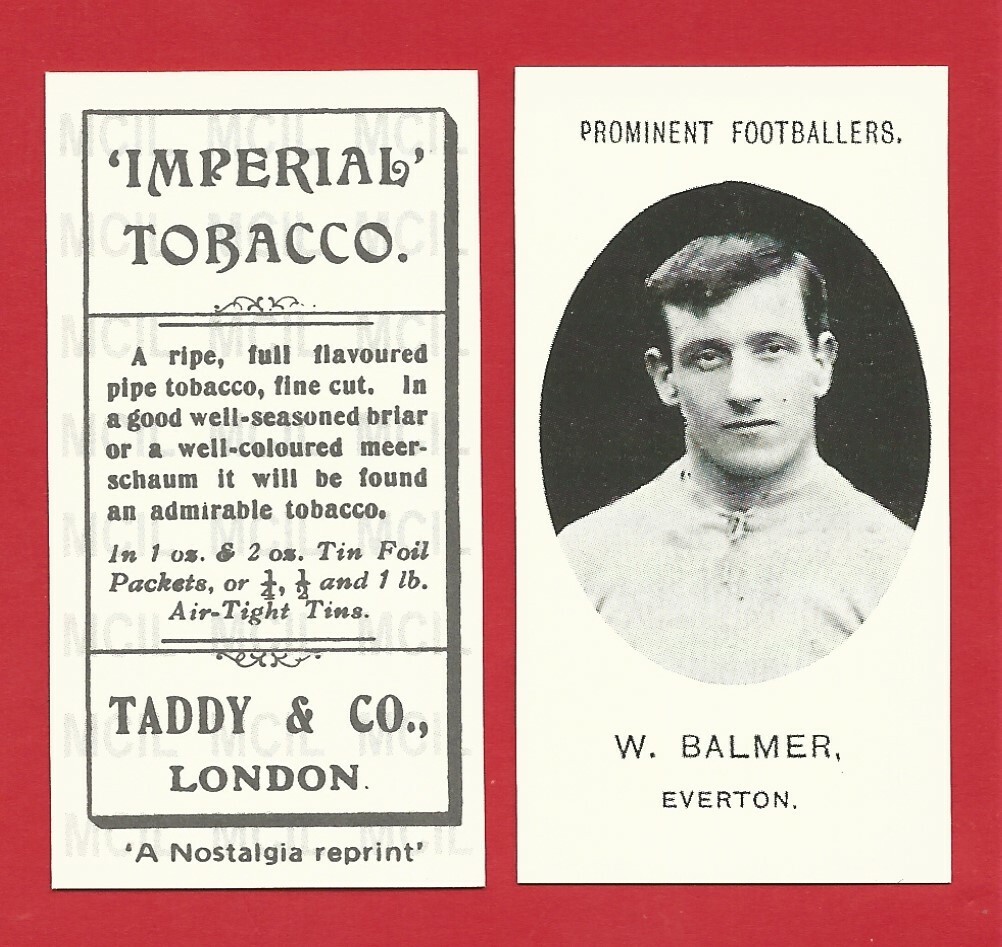 PROMINENT FOOTBALLERS TADDY - NOSTALGIA REPRINT SETS - Pick Your Set ...