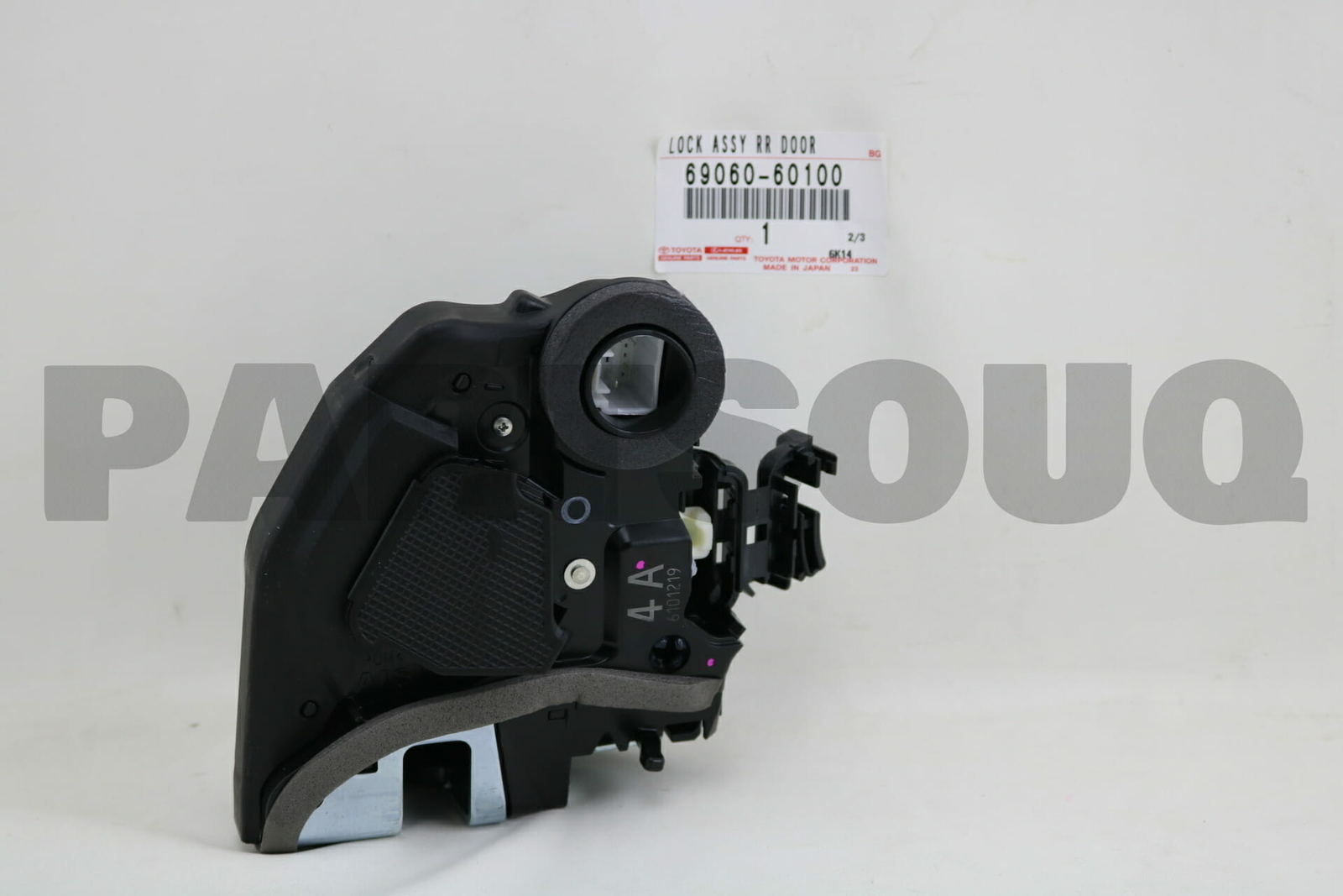6906060100 Genuine Toyota LOCK ASSY, REAR DOOR W/MOTOR, LH 69060-60100 ...
