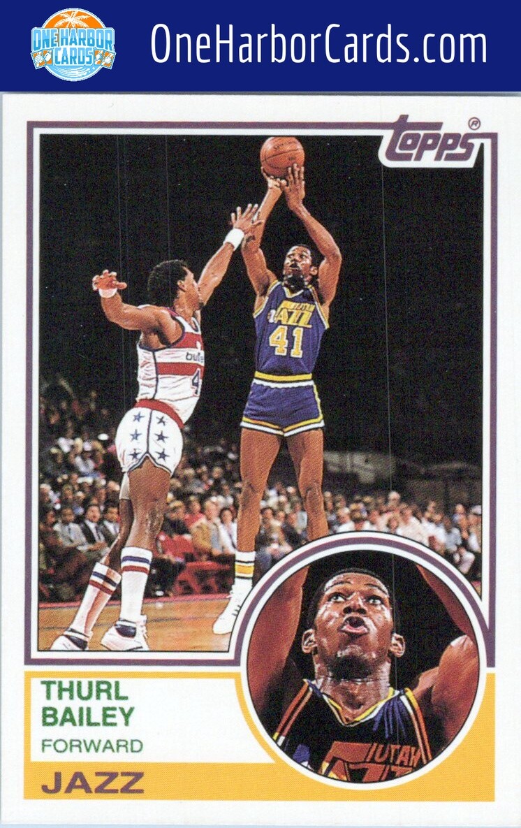 1992-93 Topps Archives Utah Jazz #32 Thurl Bailey | eBay