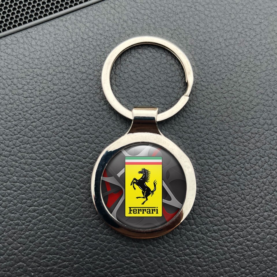 Ferrari Keychain | Premium Quality Keyring | Unique Key Holder | Gift ...