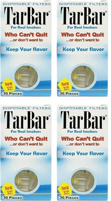 TarBar Cigarette Filters Disposable (4 Boxes / 128 Total) | eBay