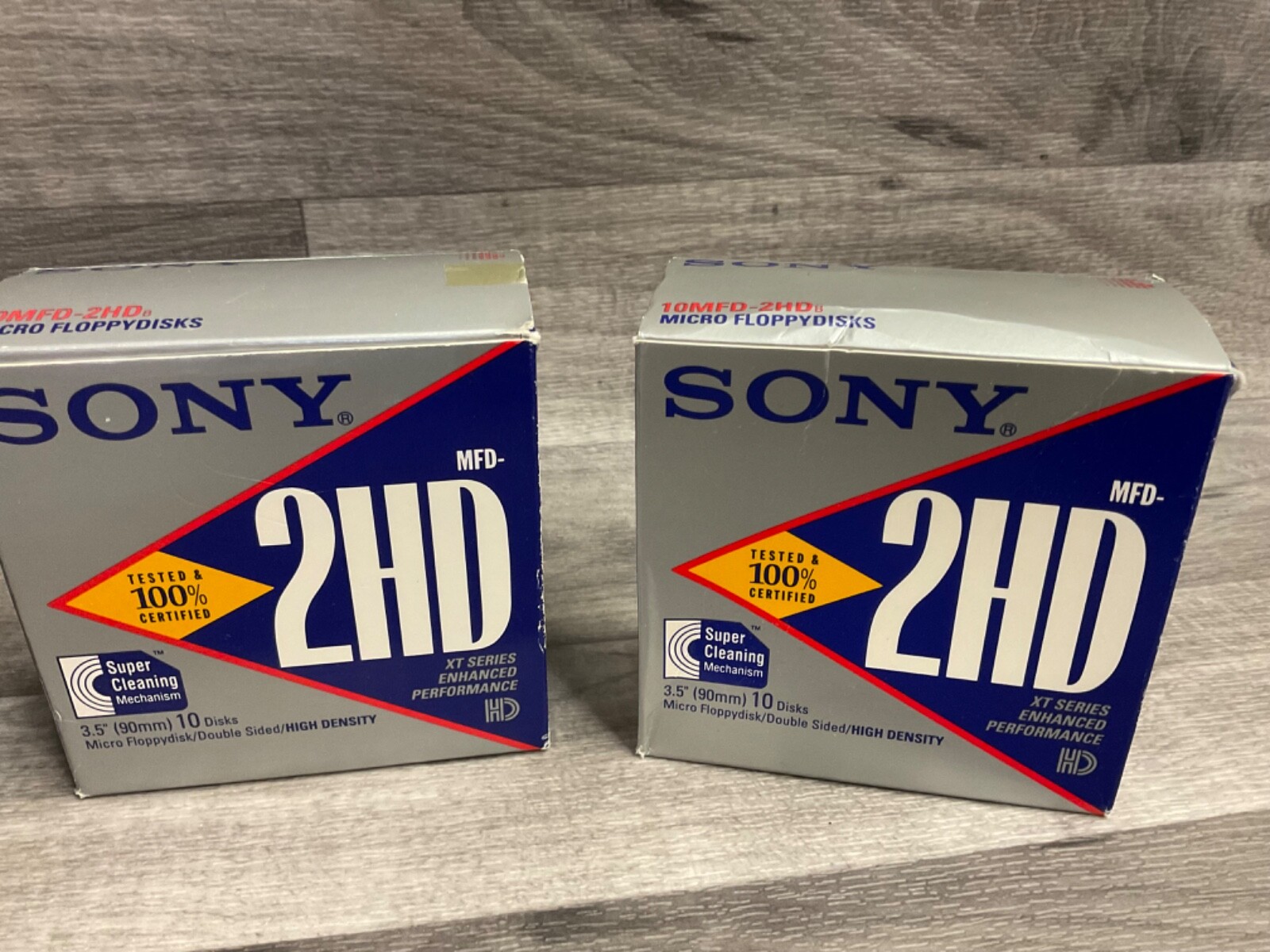 Sony 2HD Diskettes Formatted 1.44 MB 3.5" Double Sided 10MFD-2HDA 30 ...