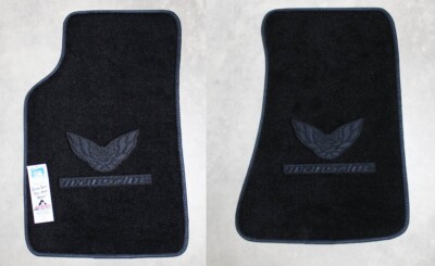 NEW! Carpet Floor Mats 1982-02 PONTIAC FIREBIRD Trans AM Embroidered ...