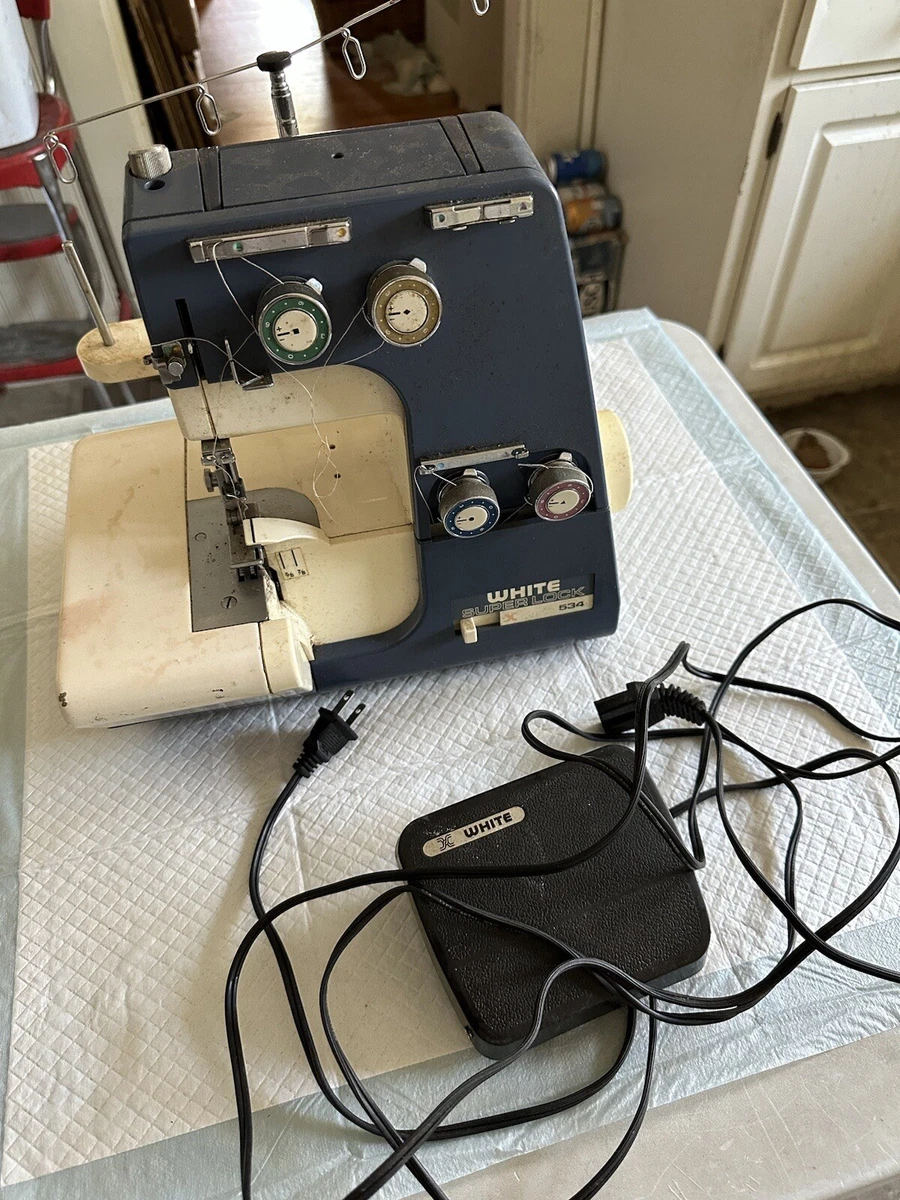 White Serger Machines