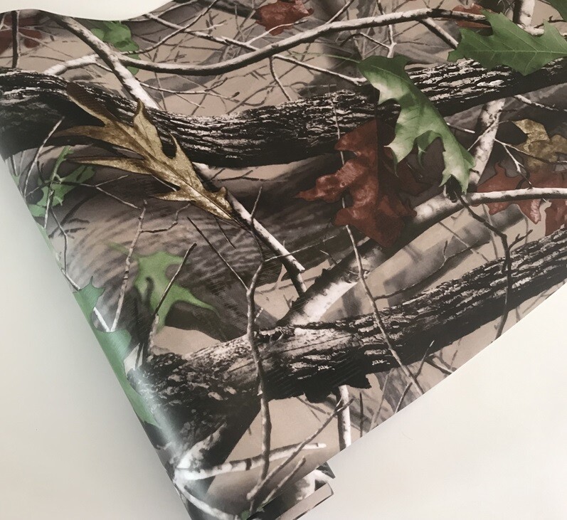 Camo Realtree Vinyl Matte Sticker Self Adhesive Car Wrap Polymeric ...