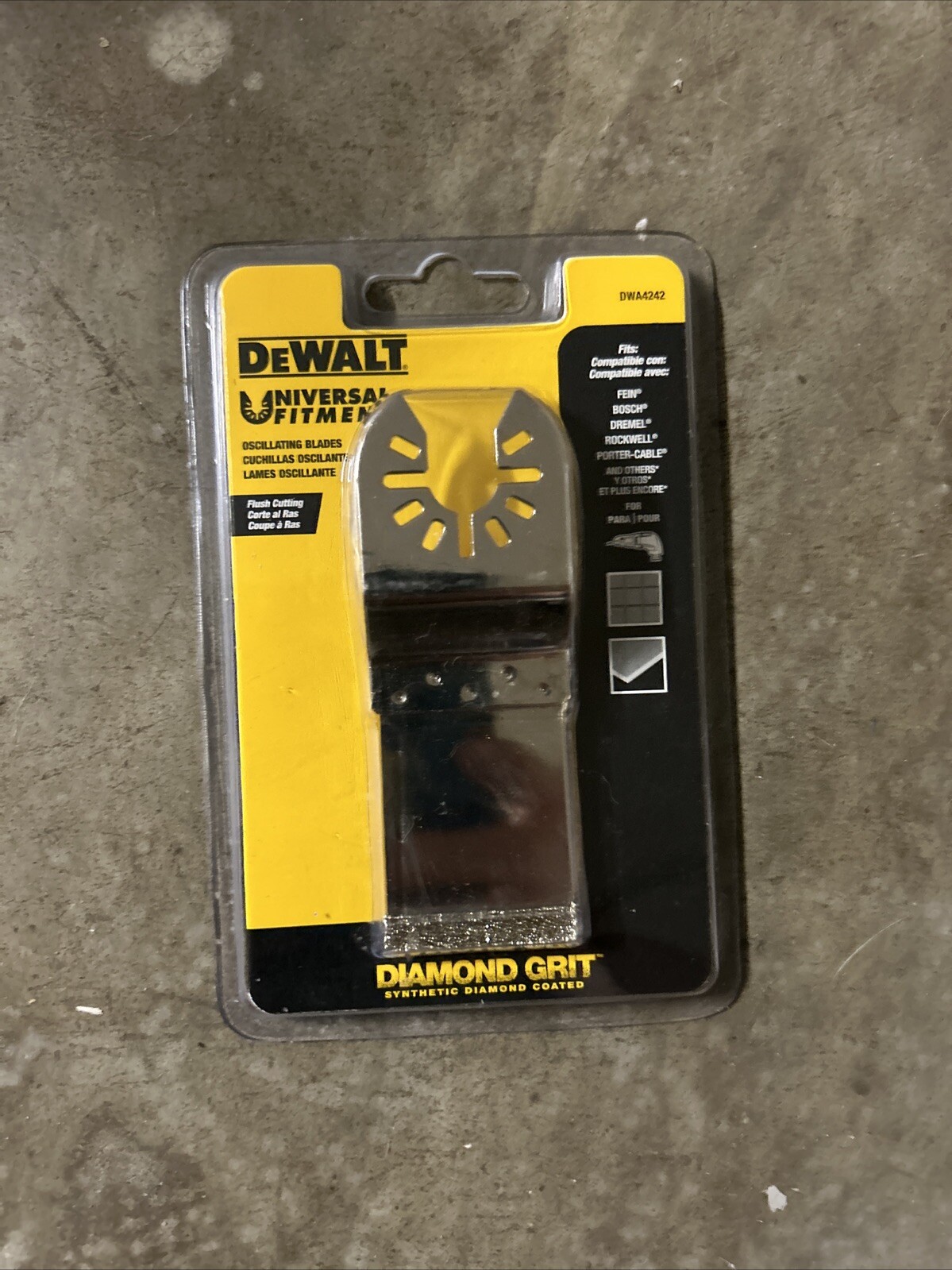 DEWALT Oscillating Diamond Saw Blade 1 1/4 Inch Grout CHN DWA4242 | eBay