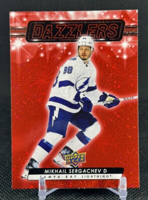 2023-24 Upper Deck Dazzlers Red #DZ82 Mikhail Sergachev | eBay