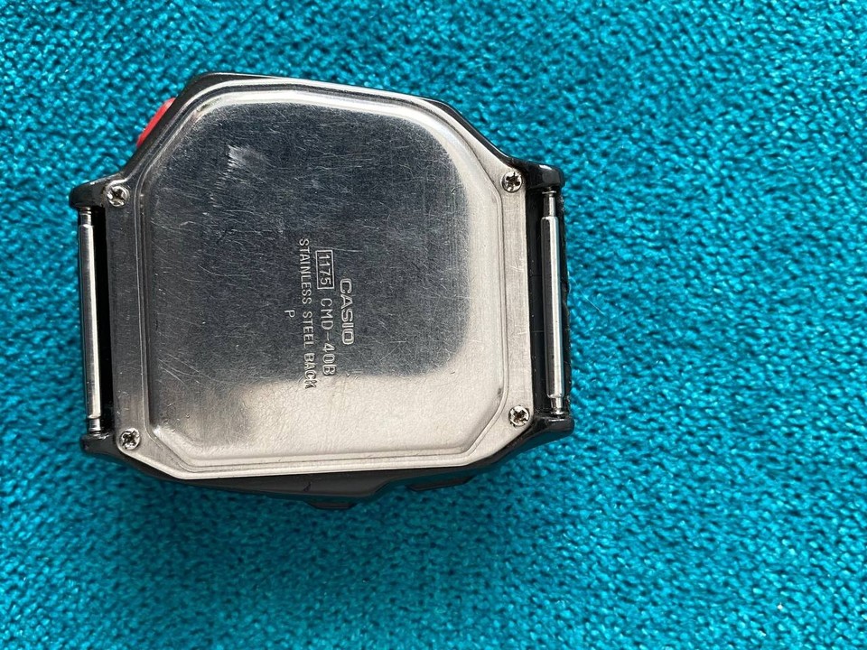 Vintage Casio CMD 40 Wrist Remote Control TV Infrared Watch | eBay