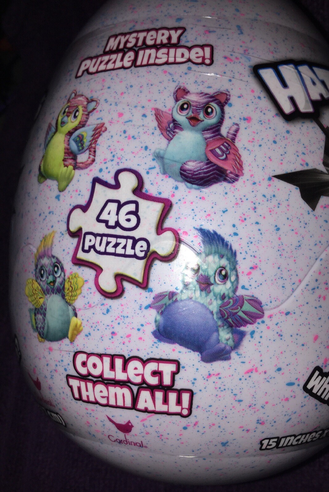 HATCHIMALS Puzzle Egg 46 Piece Puzzle 15" x 12" Which Puzzle Will You ...