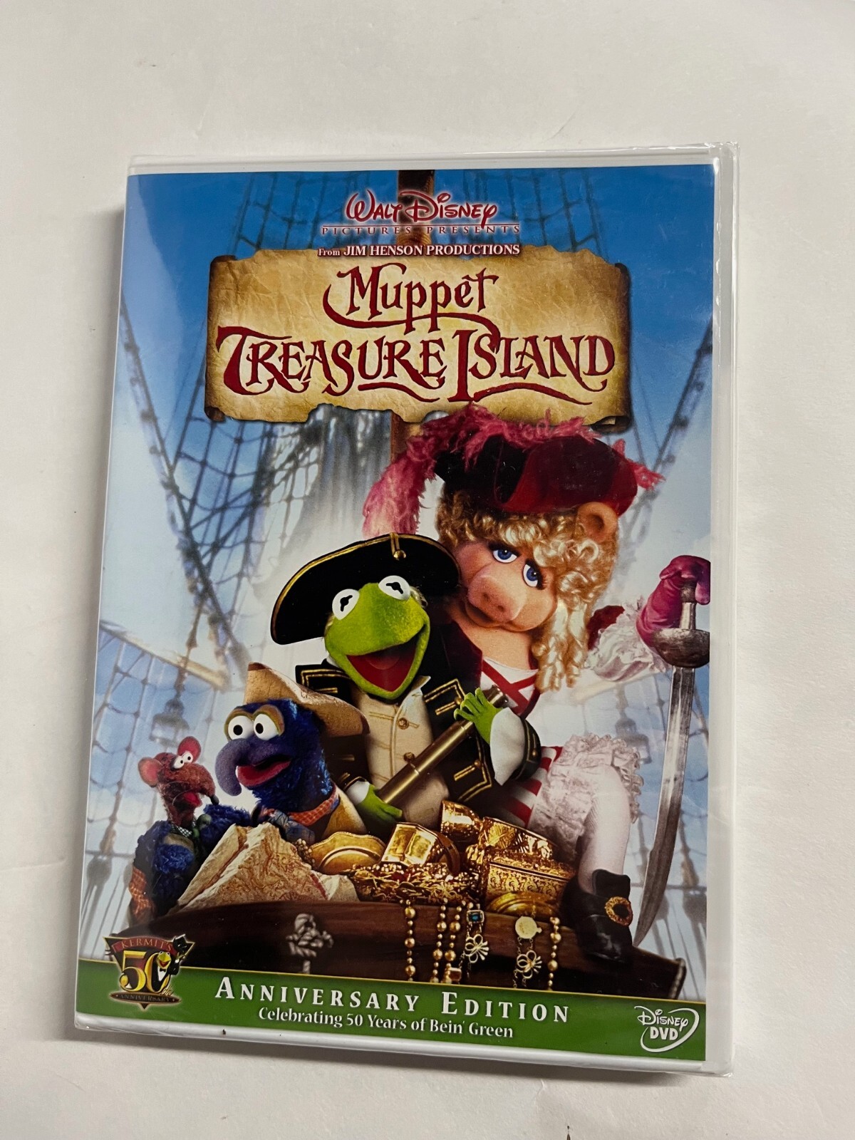 NEW Muppet Treasure Island (DVD, 1996) 50th Anniversary Edition ...