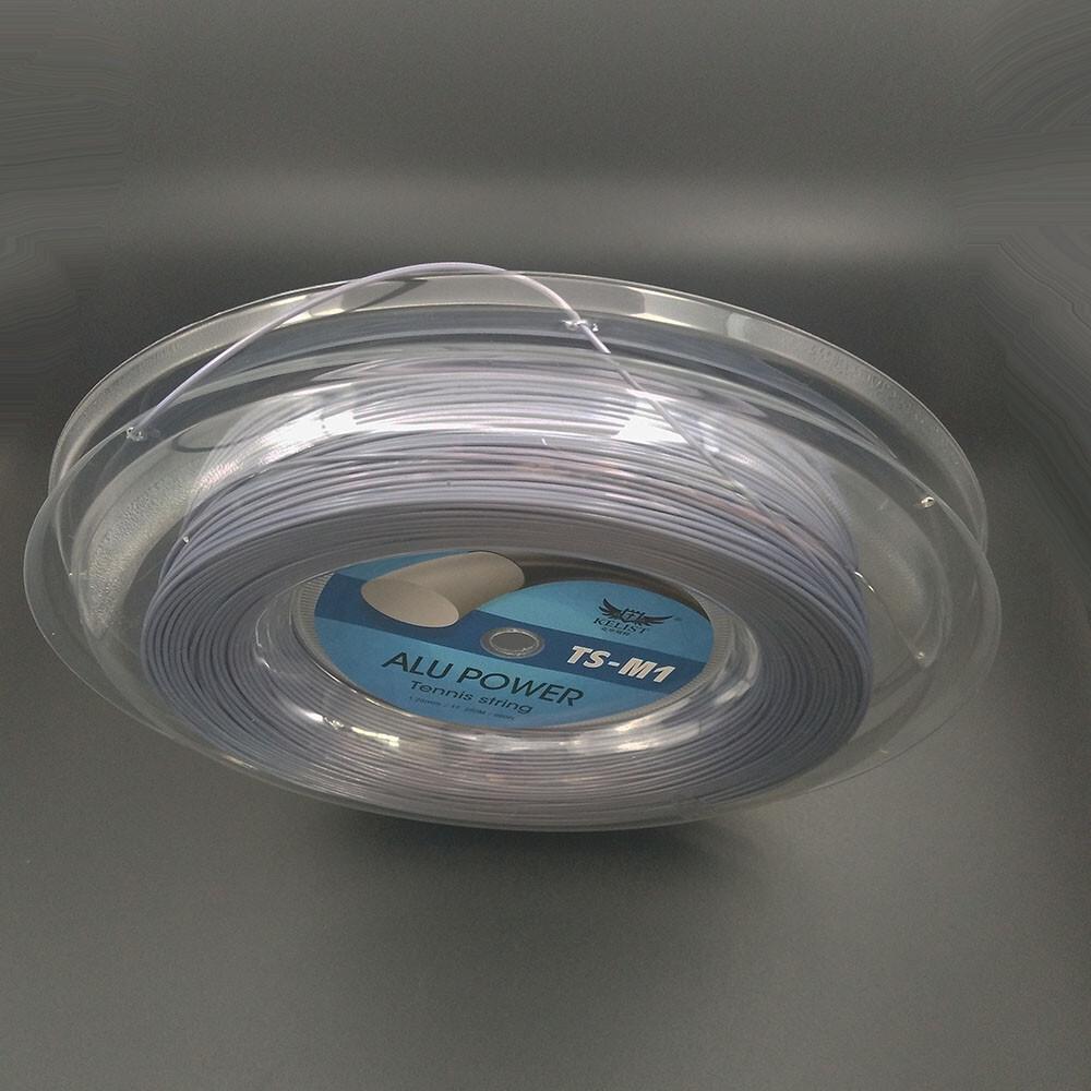 Tennis racket string GREY reel ALU power 125mm 660ft same as LUXILON | eBay