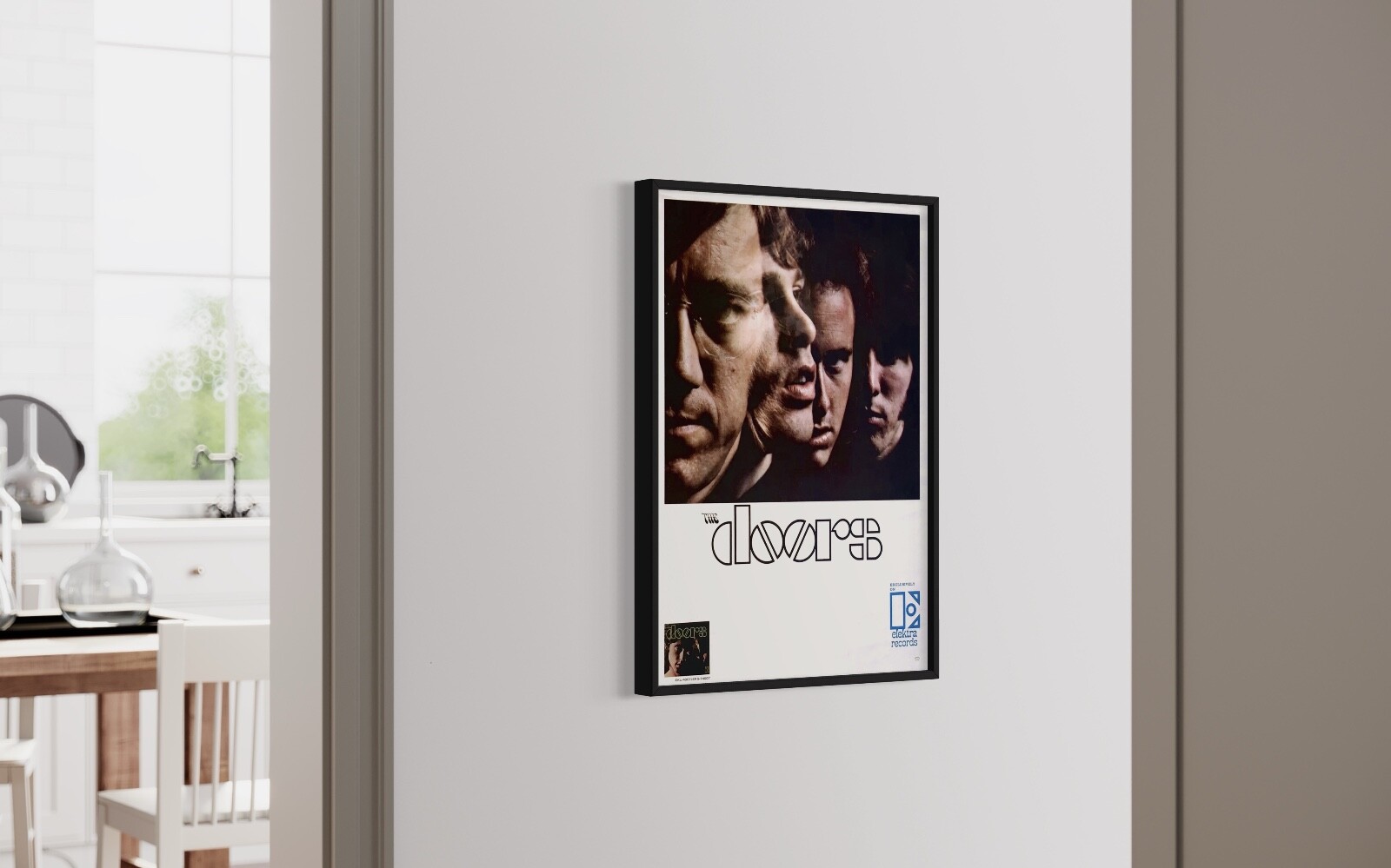 THE DOORS 'The Doors' 1967 Debut Album Elektra Promotional Poster, 19¼ ...