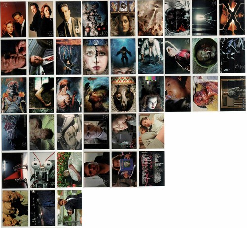 Complete Set Of 72 Trading Cards X-Files 3° Series 1996 Topps Mint | eBay