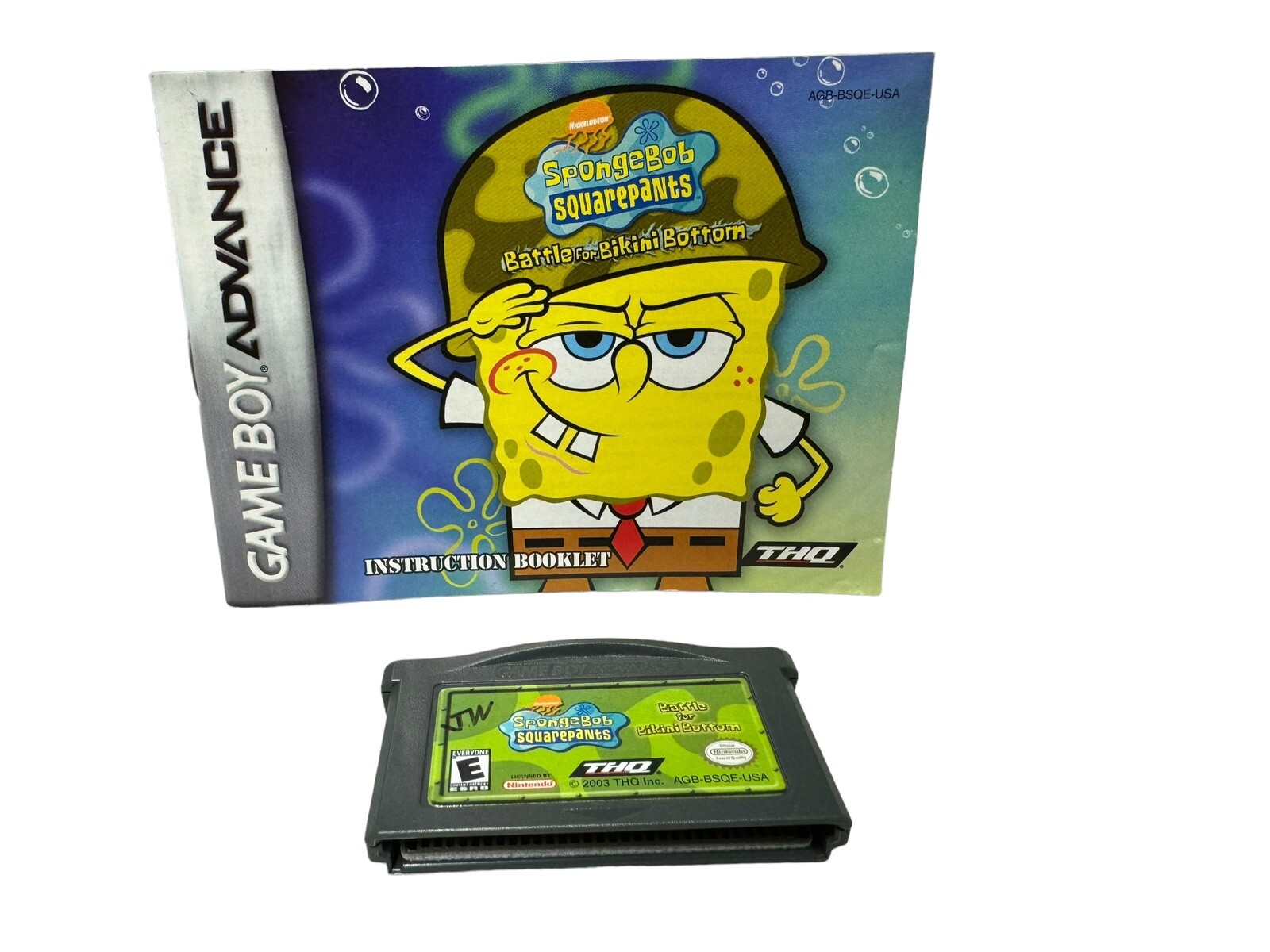 SpongeBob SquarePants Battle for Bikini Bottom-Game Boy Advance W ...