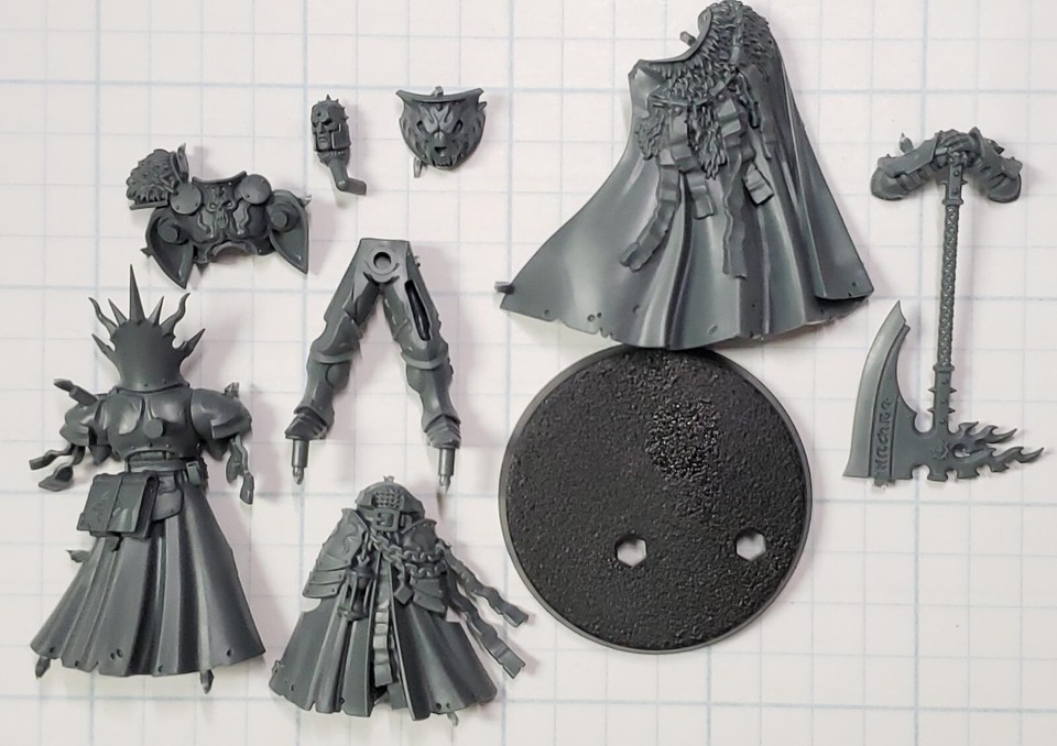 Warhammer Age of Sigmar Skaventide Lord-Terminos w Axe | eBay