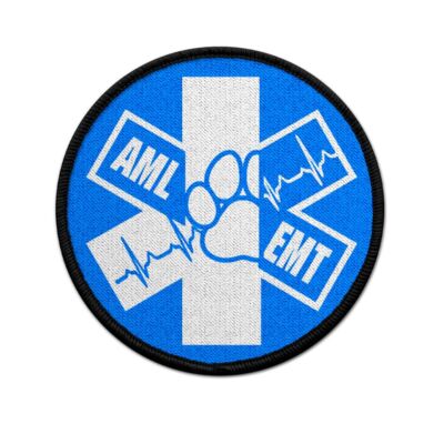 Patch ANIMAL PARAMEDIC AML-EMT Tier Rettung Rettungssanitäter Verein ...
