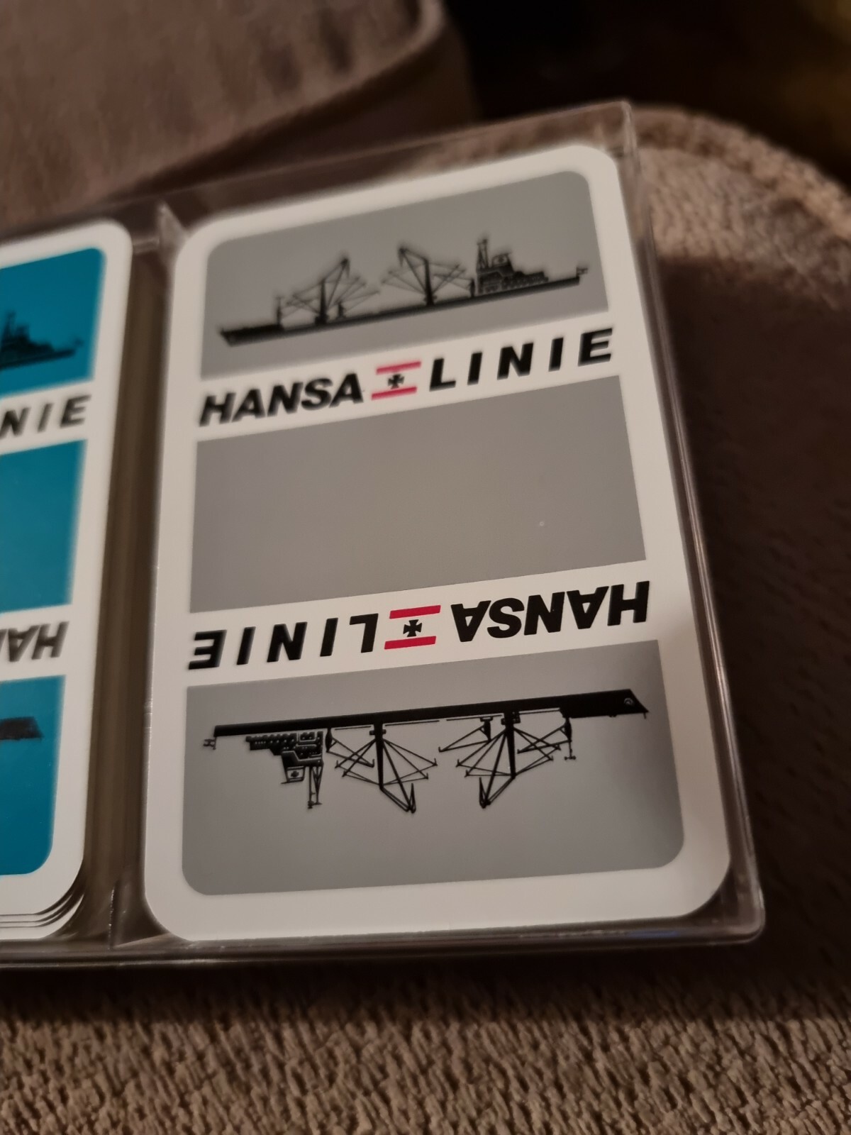 Vintage HANSA LINE Shipping Twin Pack of Playing Cards | eBay UK