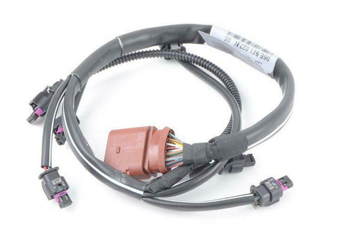 NEW AUDI A4 B8 ENGINE FUEL INJECTOR WIRING SET 06E971627N OEM NO DUTY ...