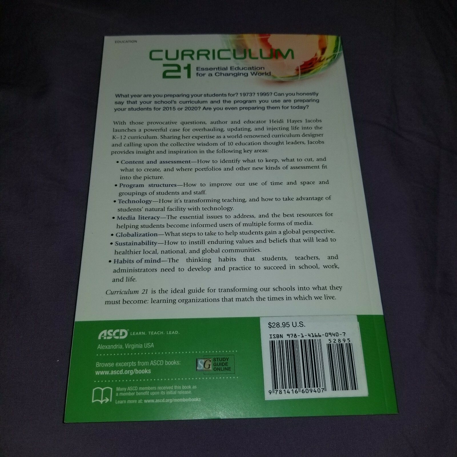 Curriculum 21 : Essential Education for a Changing World, Paperback by ...