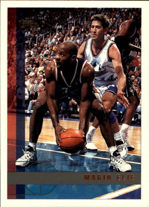 1997-98 Topps Houston Rockets Basketball Card #184 Mario Elie | eBay