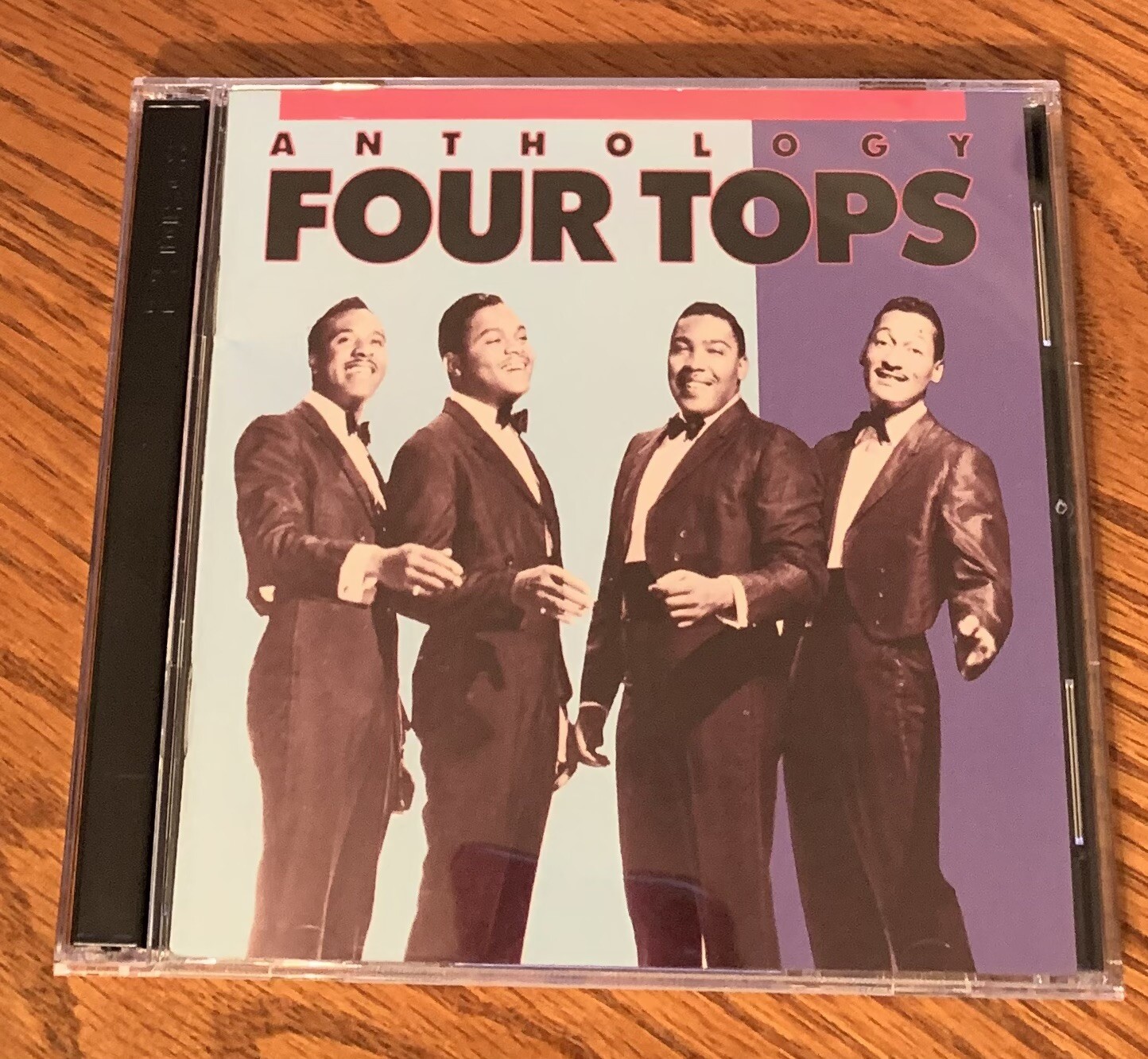 THE FOUR TOPS "ANTHOLOGY VOL 1 & VOL 2" RARE ORIGINAL 1991 USA DOUBLE ...