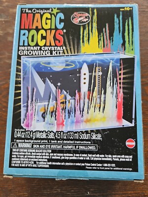 New In Box The Original Magic Rocks Instant Crystal Growing Kit Space ...
