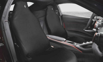 Genuine Ferrari Seat Covers 2 PC Set Black F430 360 California 458 ...