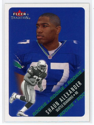 2000 Fleer Tradition Shaun Alexander RC Seattle Seahawks #331 | eBay