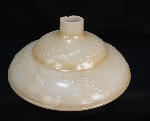 Antique 1930's Torchiere Glass Lamp Shade | eBay