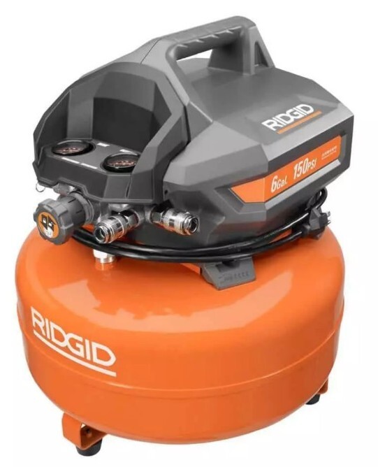 Ridgid 6Gal Portable Electric Pancake Air | Grelly USA