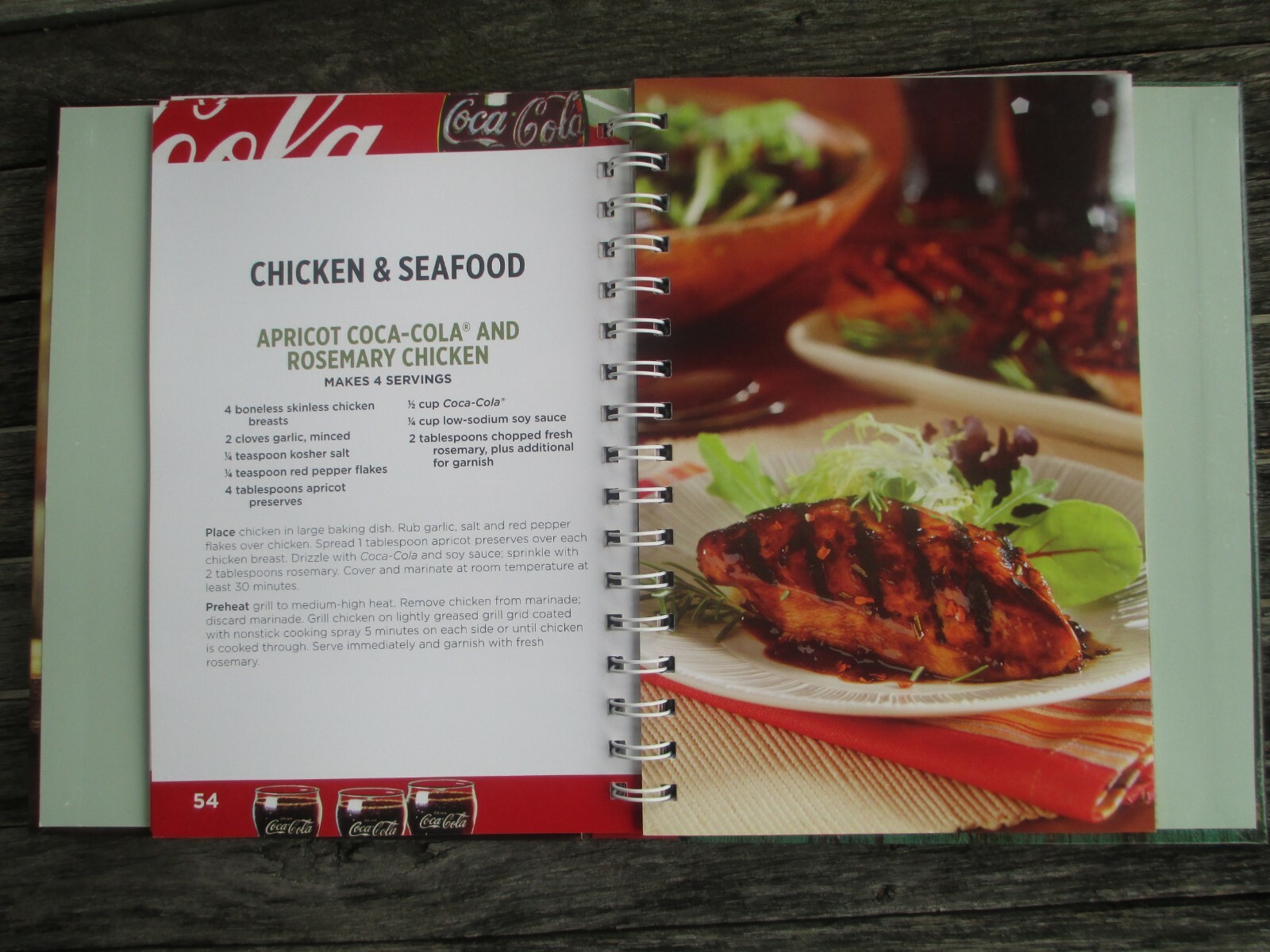 Coca-Cola Recipes Spiral Cookbook- BRAND NEW | eBay