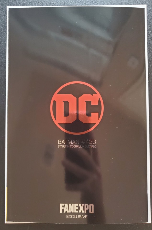 BATMAN #423 FOIL VARIANT TODD McFARLANE KEY ISSUE **GEMINI MAILER** 1C ...