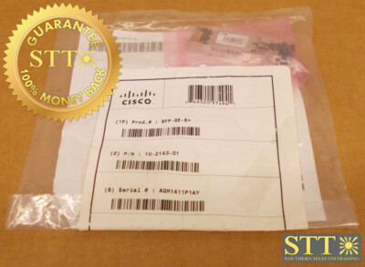 SFP-GE-S CISCO SFP MMF 850-NM 10-2143-01 IPUIALJRAA NEW | eBay