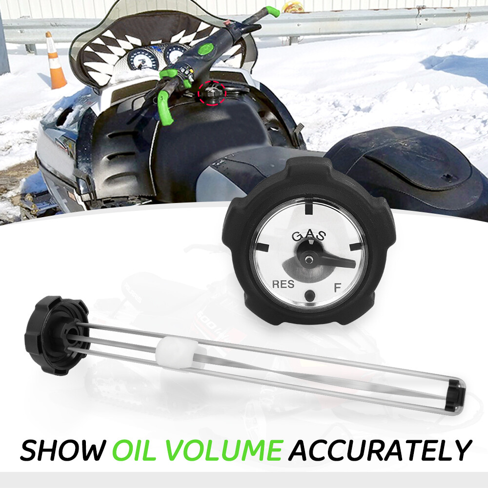 Fuel Gauge Gas Cap for Polaris Snowmobile XLT SP/SP-Xtra/SP-LT/LTD-SP ...