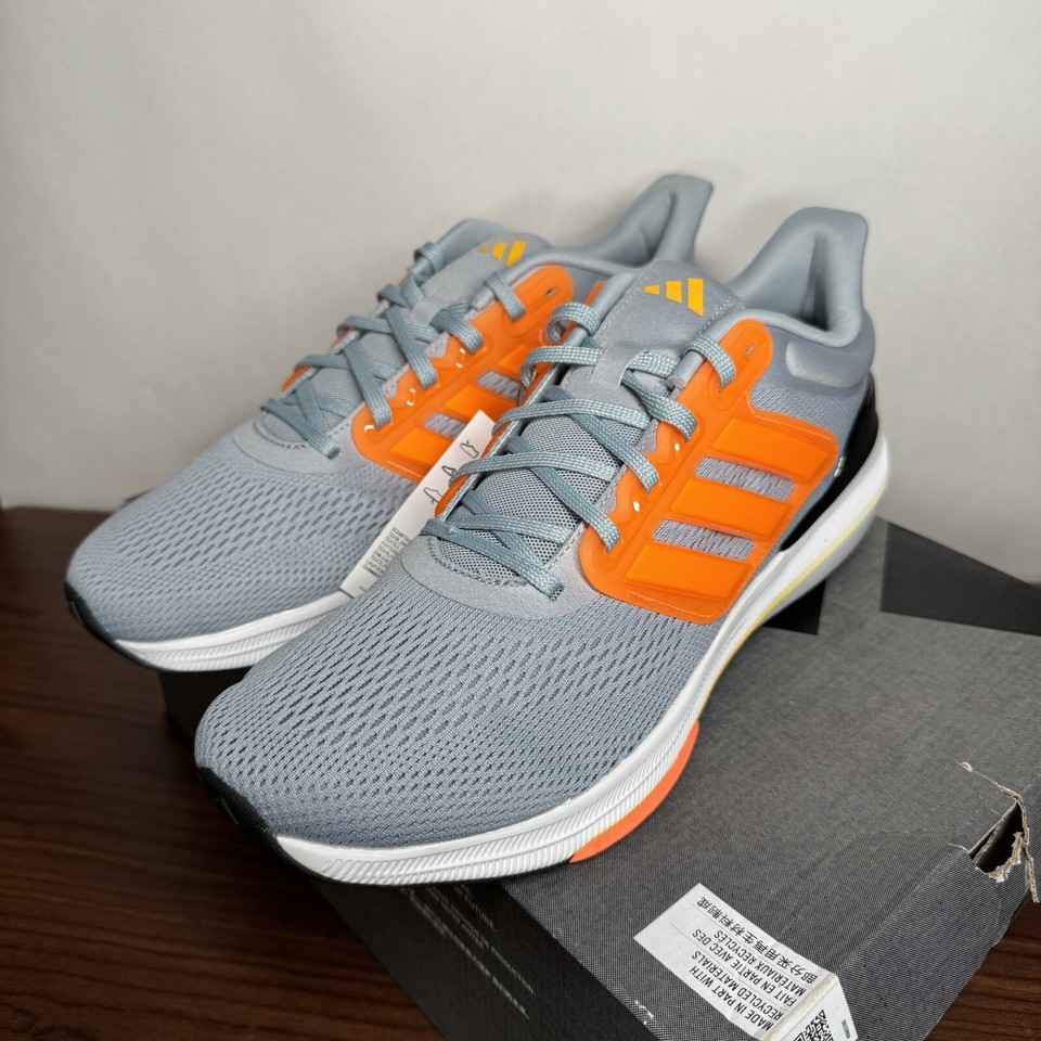 Adidas Ultrabounce Running Shoes Grey Orange HP5779 Men's Size 11.5 | eBay