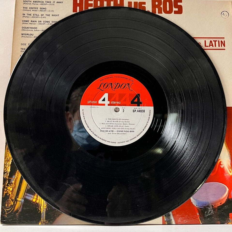 A67 Ted Heath/ Edmundo Ros: Heath vs Ros- Swing vs Latin, 1964 London ...