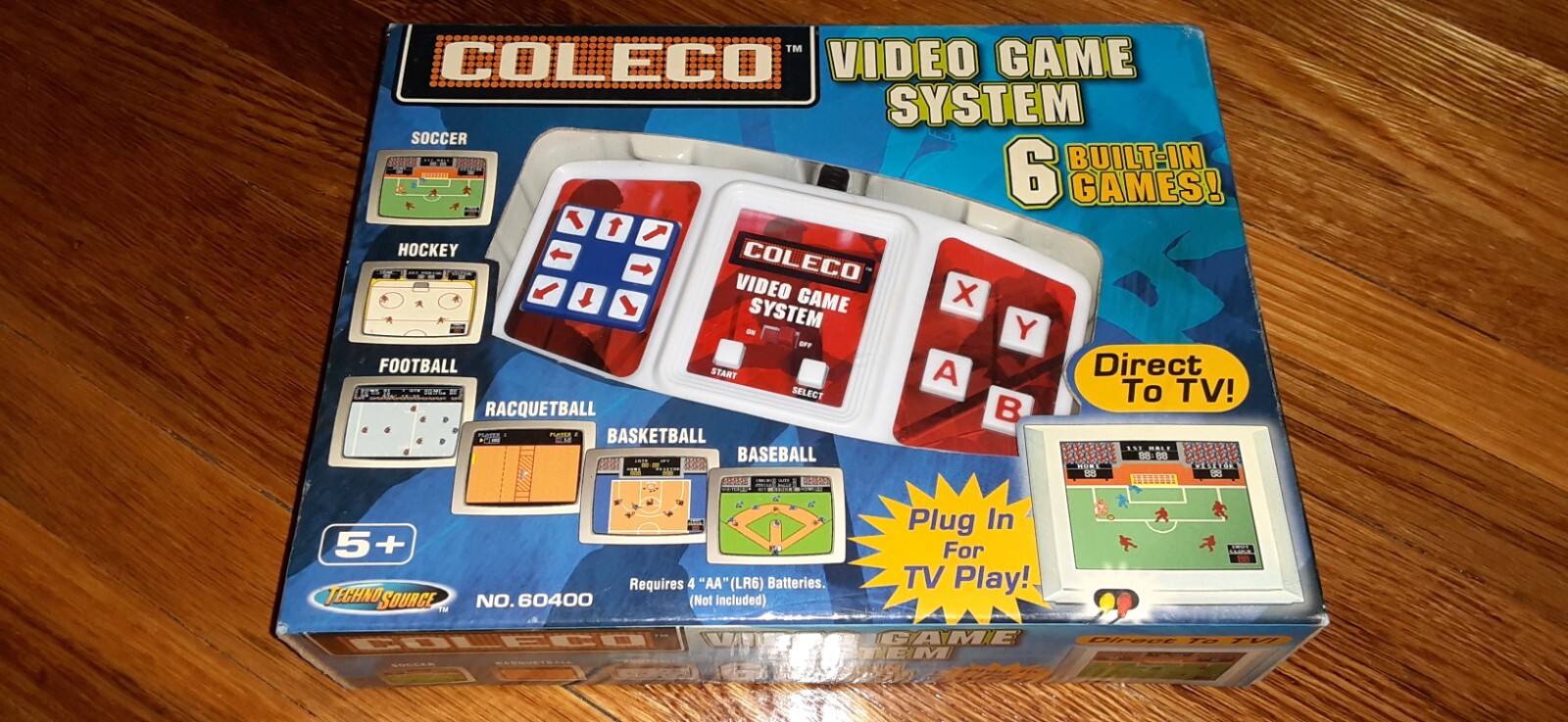 COLECO VIDEO GAME SYSTEM (6 BUILT-IN GAMES) NEW AND SEALED 801561604009 ...