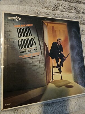 YOUNG MAN'S FANCY Bobby Gordon WITH STRINGS LP DECCA DL 74507 EX/ex 1st ...