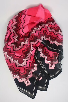 Vtg Kenneth Cole Multi Color Data Print Wrap Scarf | eBay