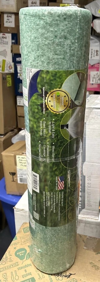 Grotrax big roll year-round green grass seed mixture mat roll for lawn ...